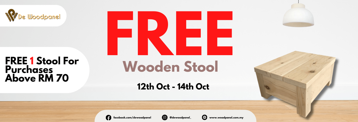 Stool Poster Official Website (1400 × 480 px) | DE WOODPANEL RESOURCES