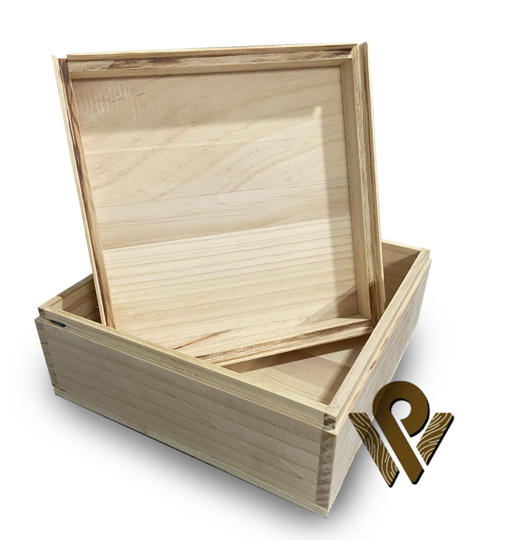 Wooden Storage Box (pine wood) & Custom Size | DE WOODPANEL RESOURCES