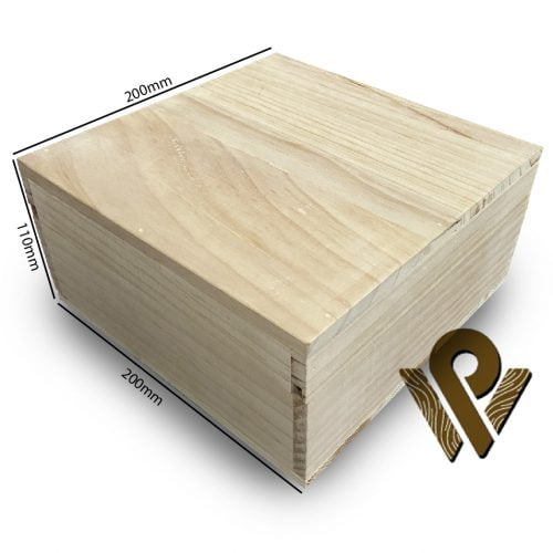 Wooden Storage Box (pine wood) & Custom Size | DE WOODPANEL RESOURCES
