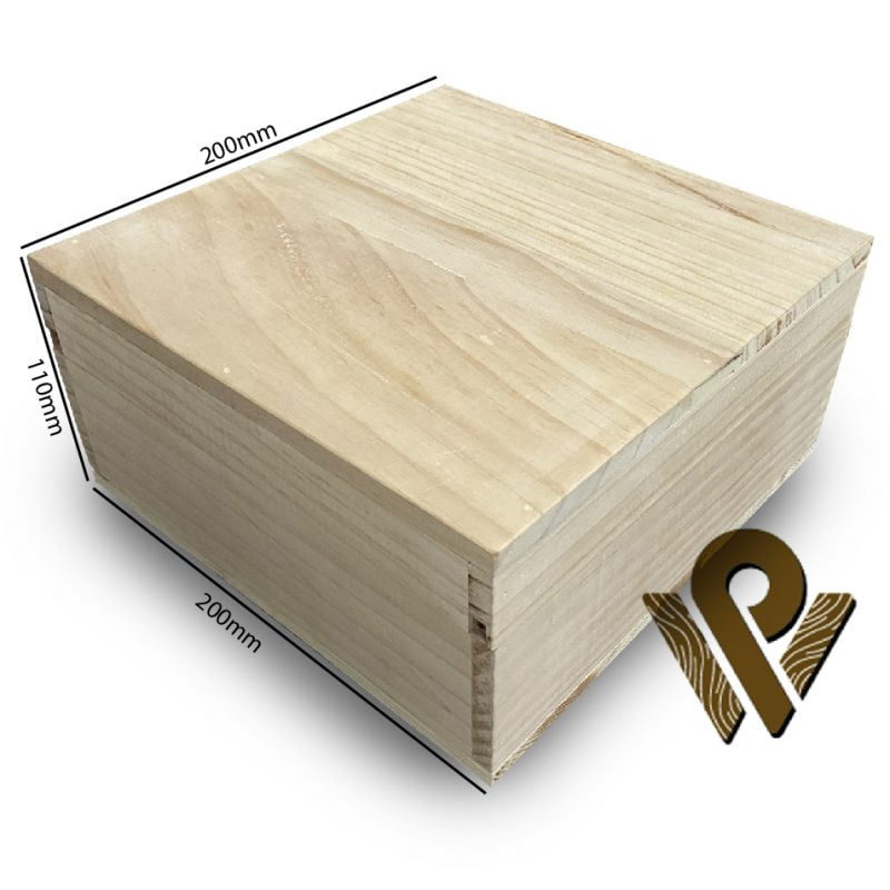 Wooden Storage Box (pine wood) & Custom Size | DE WOODPANEL RESOURCES
