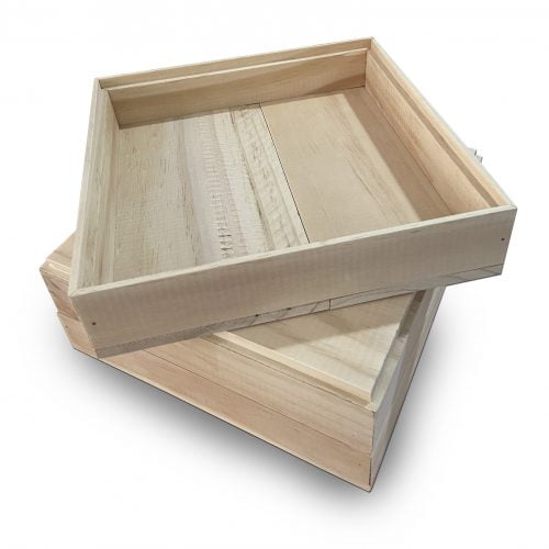 3-Layer Stackable Storage Box (Pine wood) & Custom Available | DE ...