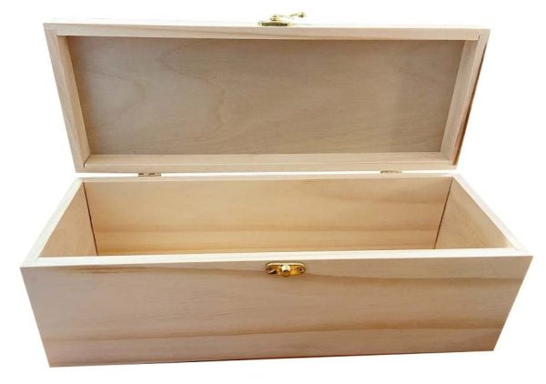 Pine Wood Box with Lock | DE WOODPANEL RESOURCES