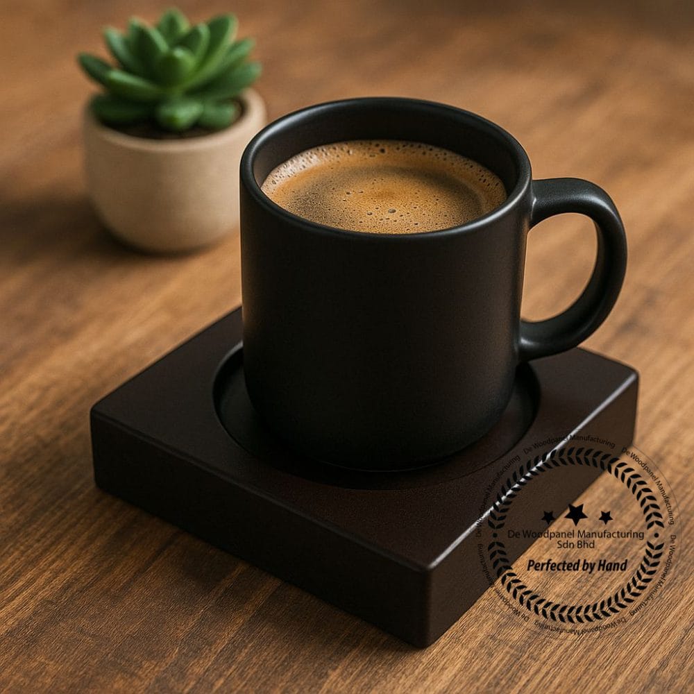 Wooden Display Stand walnut premium solid | DE WOODPANEL RESOURCES