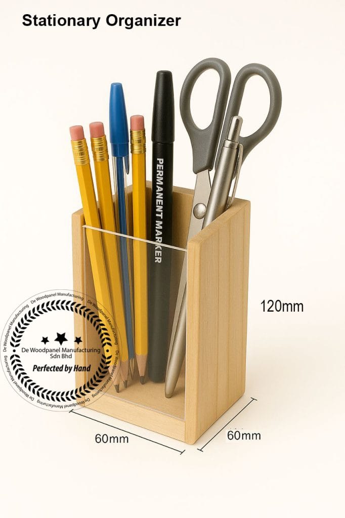 Stationary organizer Pine wood Display | DE WOODPANEL RESOURCES