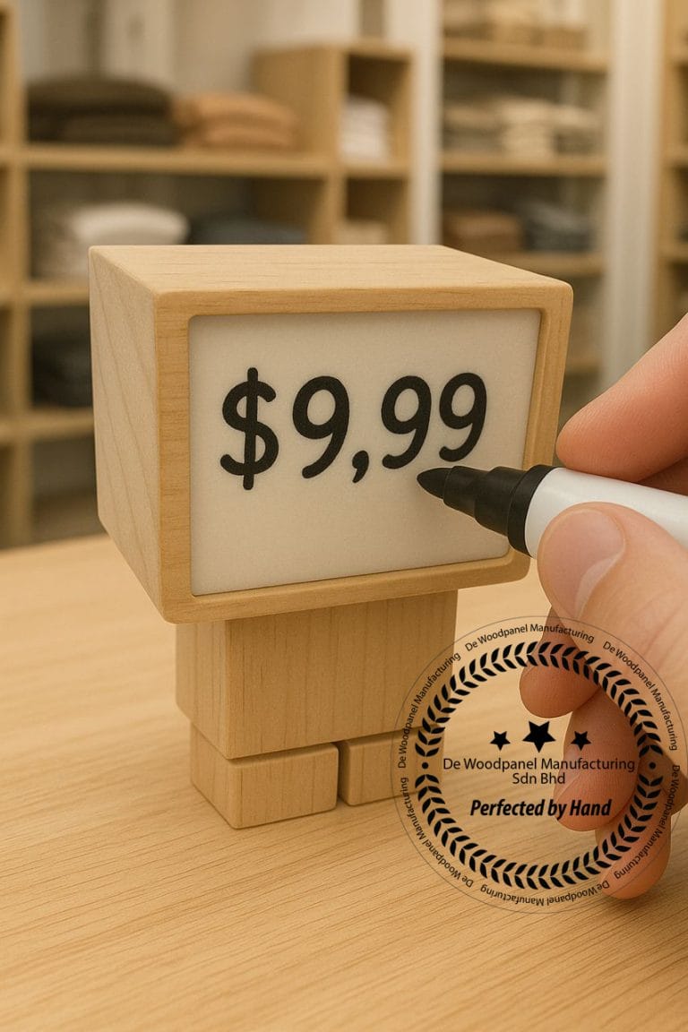 Wood note Buddy Memo Wooden figure | DE WOODPANEL RESOURCES