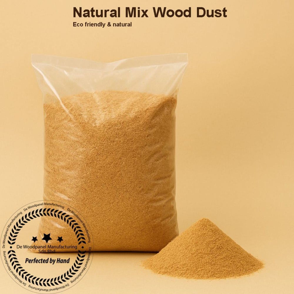 Natural sawdust Mix Wood Dust 1.5kg pack | DE WOODPANEL RESOURCES