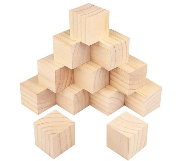 20/35/45mm Wooden Square Blocks Cubes for Woodwork Craft | DE WOODPANEL ...