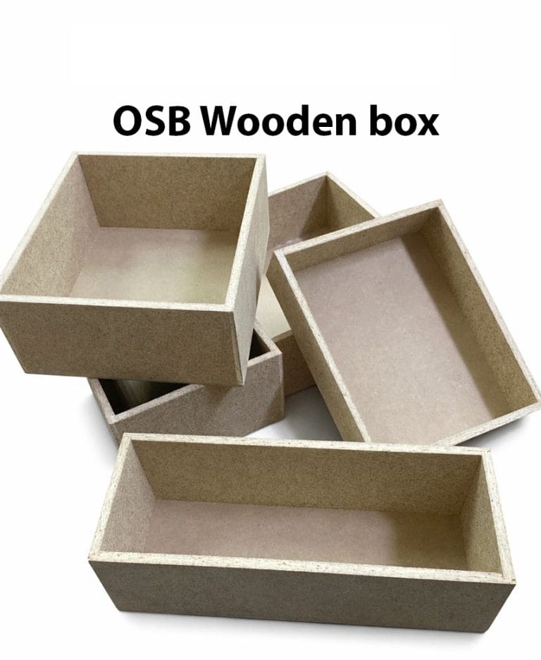 OSB Eco craft Wooden Box / gift box / storage box | DE WOODPANEL RESOURCES